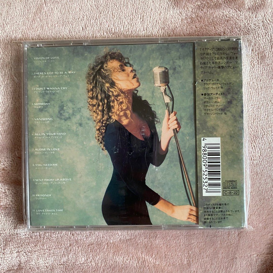Mariah Carey Debut CD Japan on Carousell