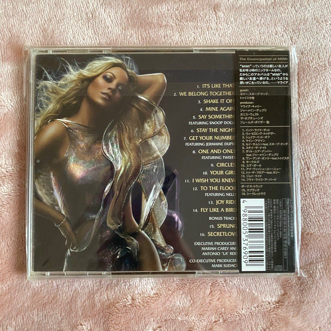 Mariah Carey Emancipation of Mimi CD, Hobbies & Toys, Music & Media ...