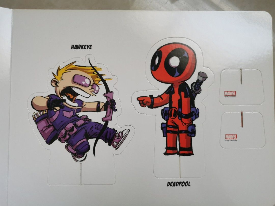 Marvel Standee Punch Out, Hobbies & Toys, Books & Magazines, Comics ...