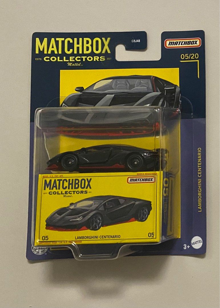 Matchbox Collectors Series 2021 Lamborghini Centenario, 興趣及遊戲, 玩具 & 遊戲類 ...