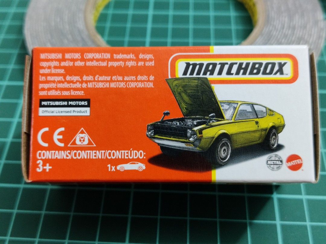 Matchbox Japan series Mitsubishi Lancer Celeste Yellow, Hobbies & Toys ...