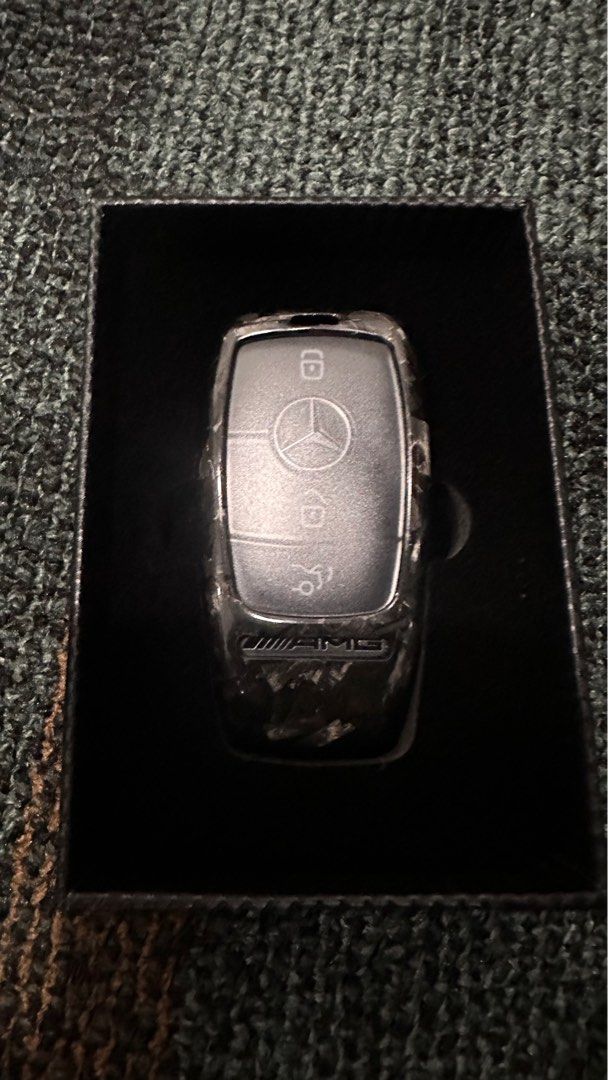Mercedes AMG Key Fob Carbon Fiber Cover, Car Accessories, Accessories ...