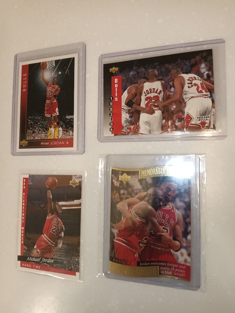 Michael Jordan NBA Basketball Cards, Hobbies & Toys, Memorabilia ...