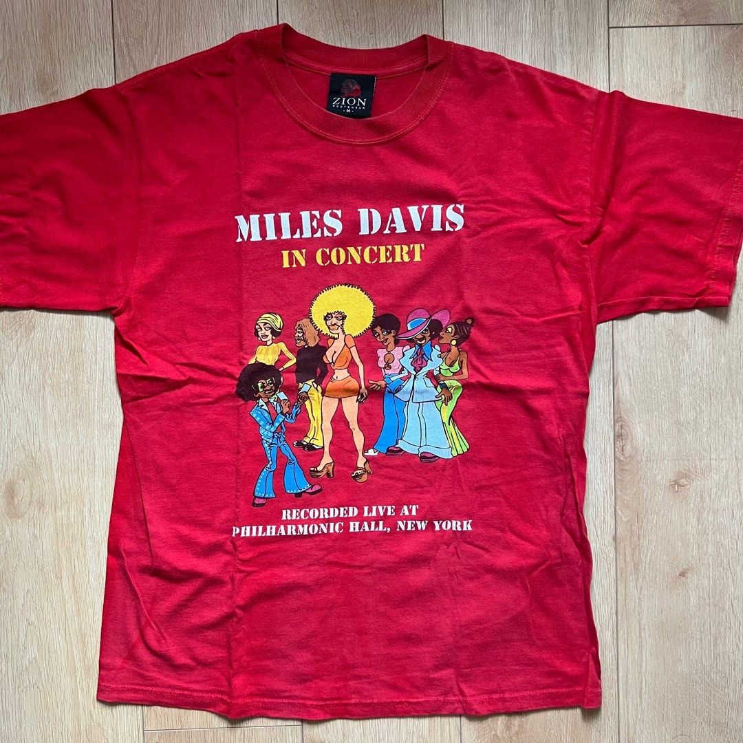 Miles Davis vintage tee, Men's Fashion, Tops & Sets, Tshirts & Polo ...