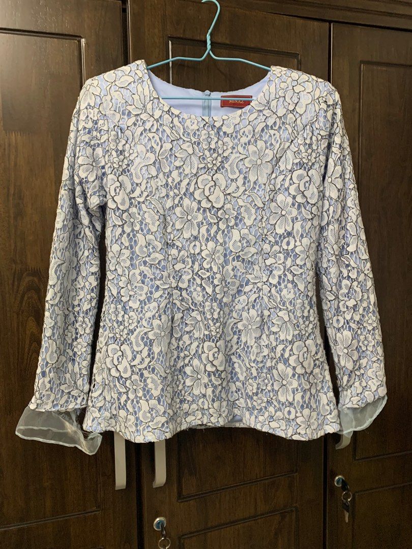 Minaz baju kurung, Women's Fashion, Muslimah Fashion, Baju Kurung ...