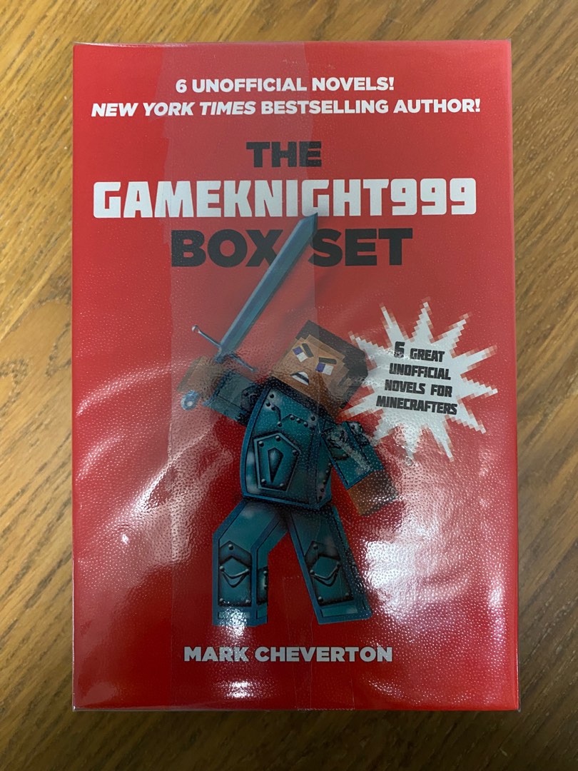 Minecraft: The Gameknight999 Box Set, 興趣及遊戲, 書本 & 文具, 小朋友書 - Carousell