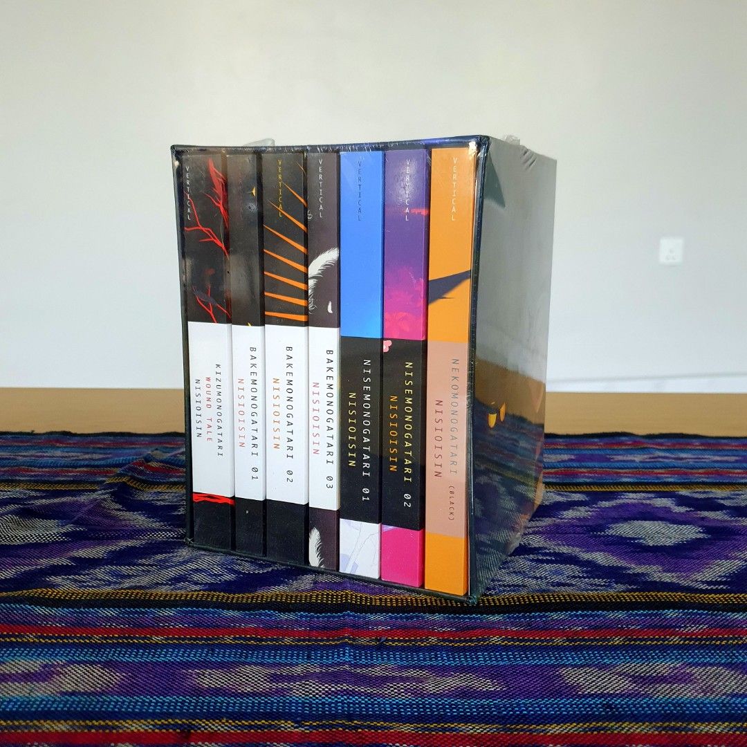 Monogatari Light Novel Box Set 1,2&3, Hobbies & Toys, Books & Magazines ...