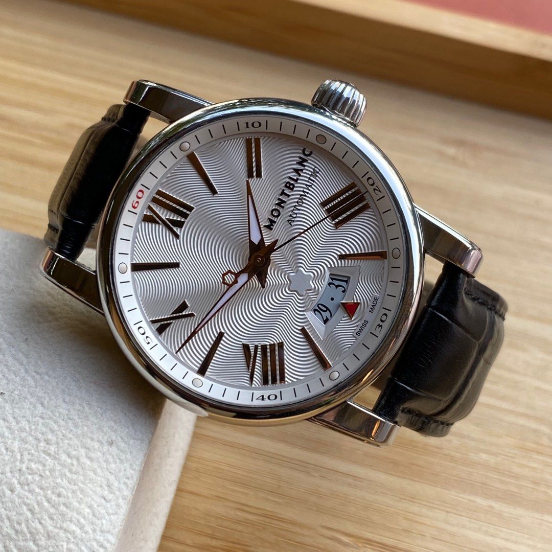Montblanc automatic orginal watch, Barang Mewah, Jam Tangan di Carousell