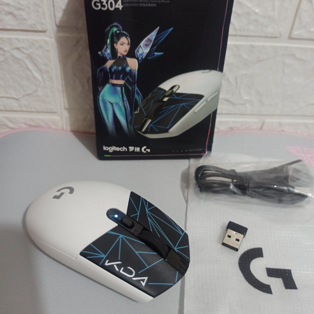 MOUSE LOGITECH G304 WIRELESS LIMITED EDITION LEAGUE OF LEGENDS LIGHTSPEED ORIGINAL LOGITECH G304 ...