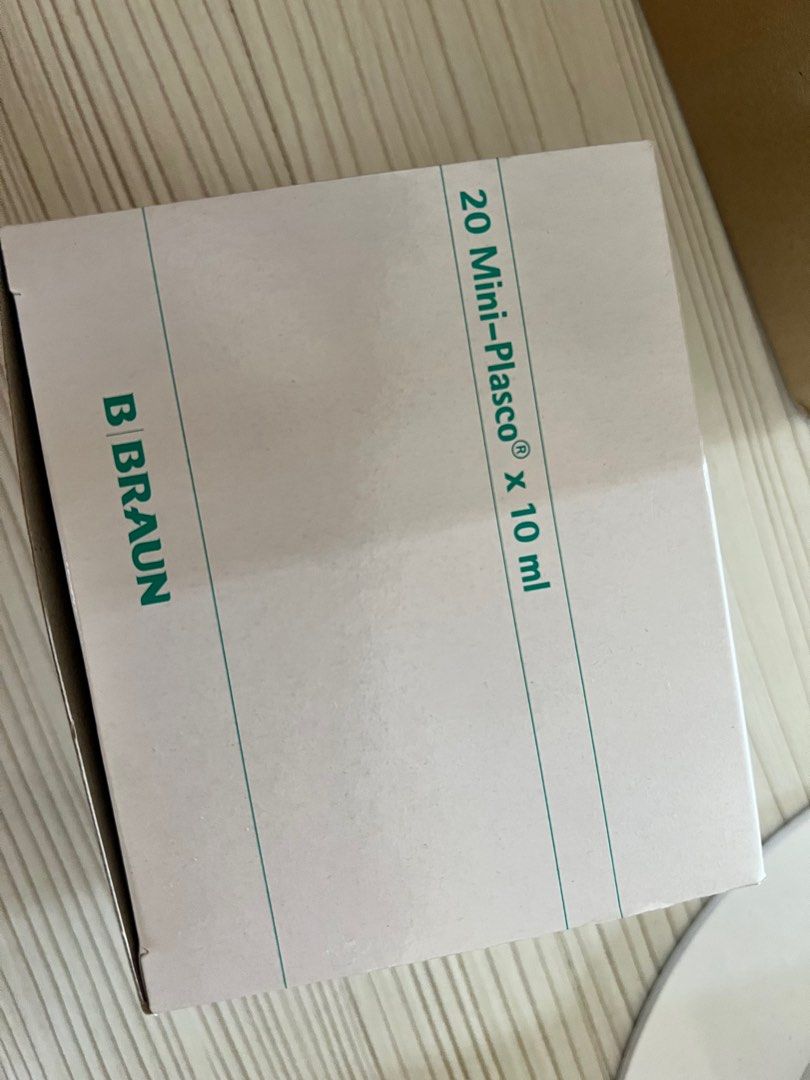 NaCl 0.9% Sodium Chloride Inj BP, Health & Nutrition, Medical Supplies ...