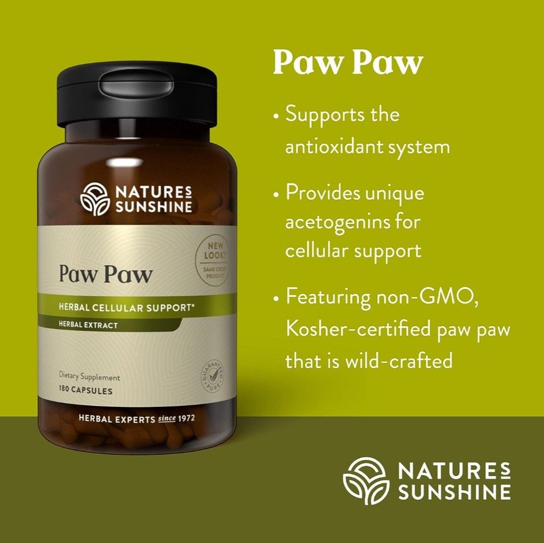 Nature's Sunshine Paw Paw, Health & Nutrition, Health Supplements ...