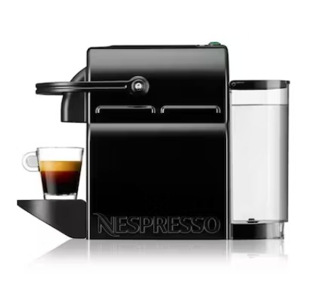 Nespresso D40-SG-BK-NE Inissia Coffee Maker, Black, TV & Home ...