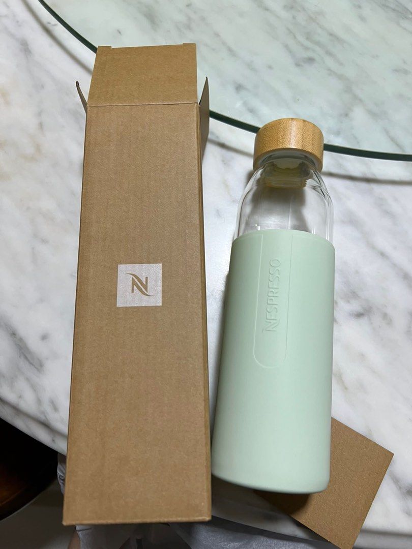 Nespresso Glass Water Bottle, Furniture & Home Living, Kitchenware ...
