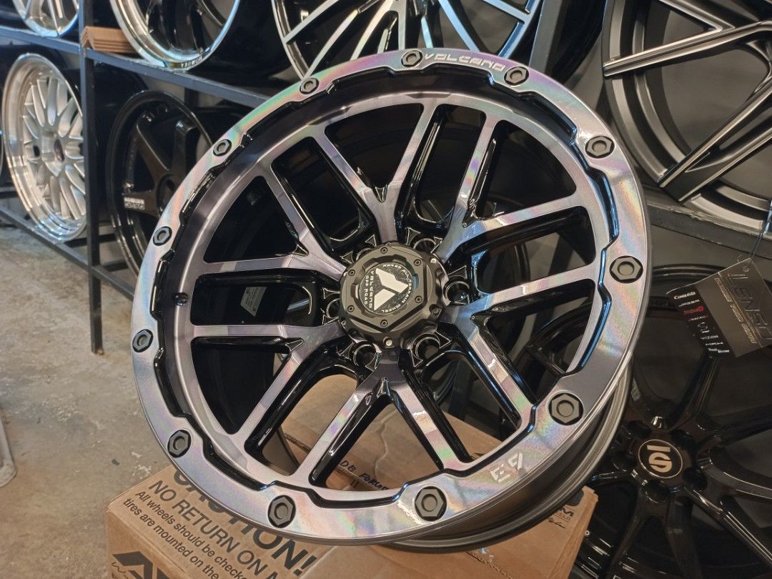 NEW SPORT RIM 18 INCH ORI RAXER V63 4X4 HILUX TRITON DMAX BT50, Auto ...