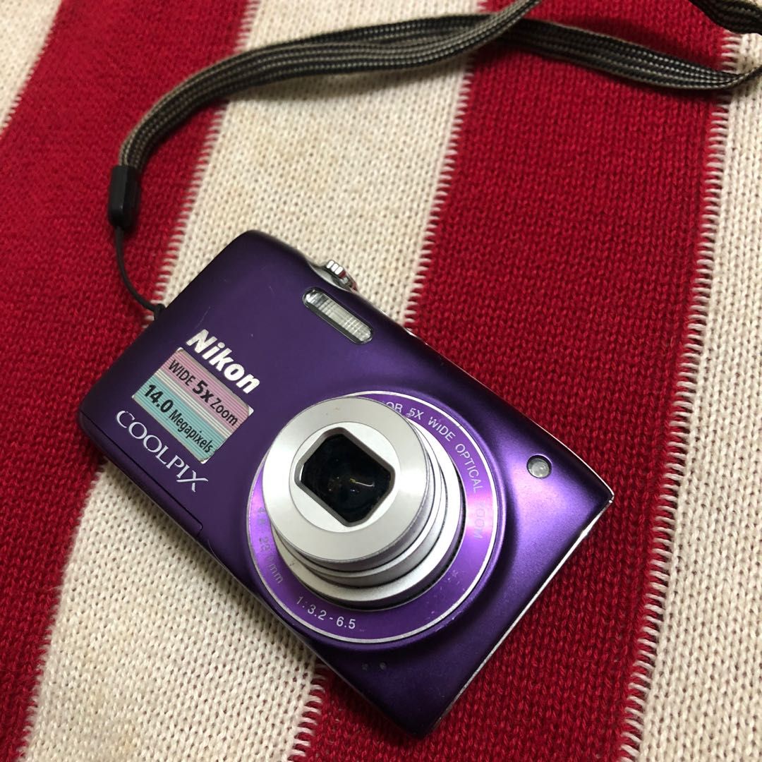 Nikon Coolpix S3100 Camera Digital CCD, Photography, Cameras on Carousell