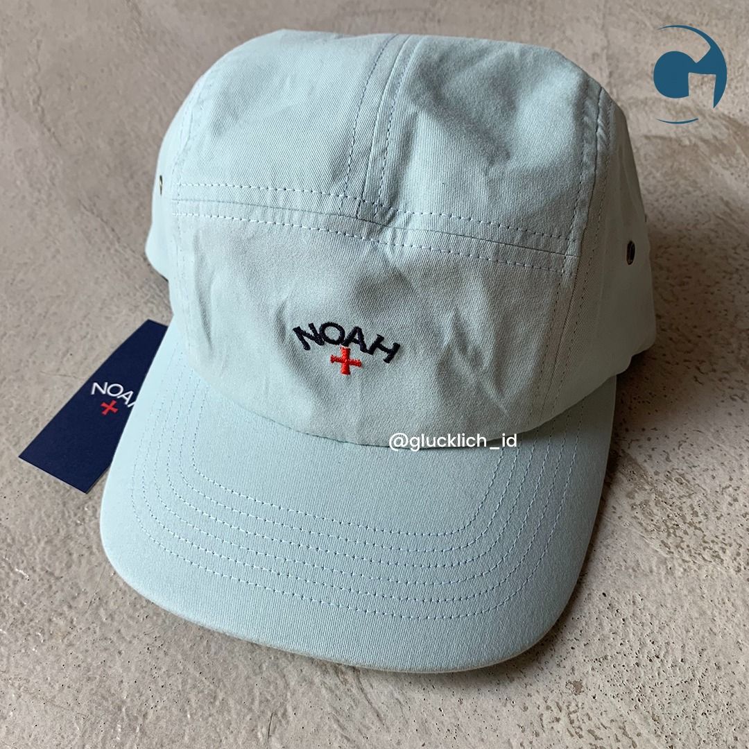 NOAH, French Twill Hemmingway Cap in Light Blue, Fesyen Pria, Aksesoris ...