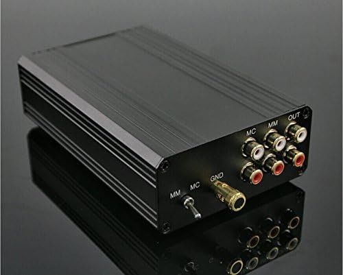 Nobsound® Little Bear T8 Turntable MM MC Phono RIAA preamplifier Audio ...