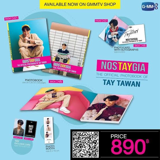 nostaygia the official photobook of tay tawan tawan_v taynew solo pb ...
