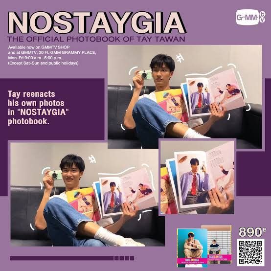 nostaygia the official photobook of tay tawan tawan_v taynew solo pb ...
