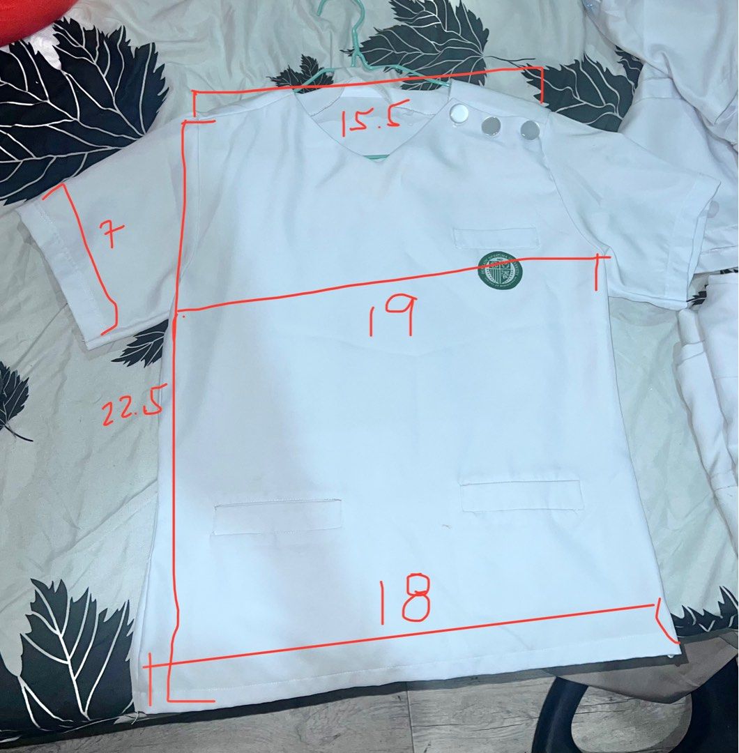 OLFU/ FATIMA Dentistry Uniform Blouse, Women's Fashion, Tops, Others Tops on Carousell