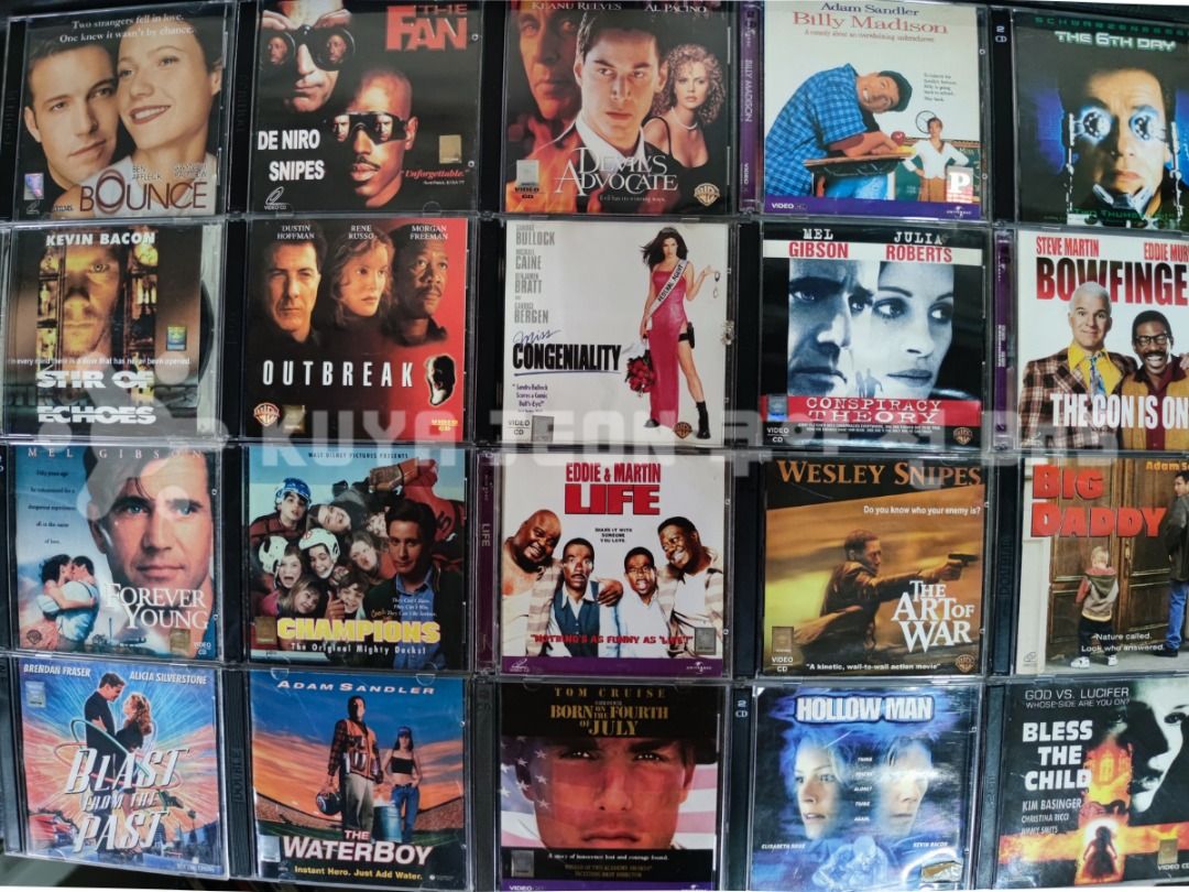 *Original* Assorted Movie VCDs, Hobbies & Toys, Music & Media, CDs ...