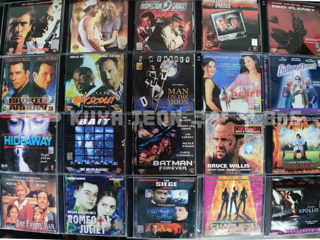 *Original* Assorted Movie VCDs, Hobbies & Toys, Music & Media, CDs & DVDs on Carousell