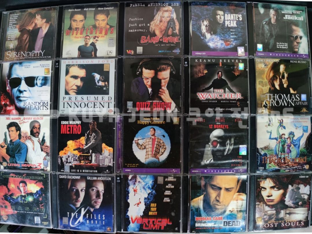 *Original* Assorted Movie VCDs, Hobbies & Toys, Music & Media, CDs & DVDs on Carousell