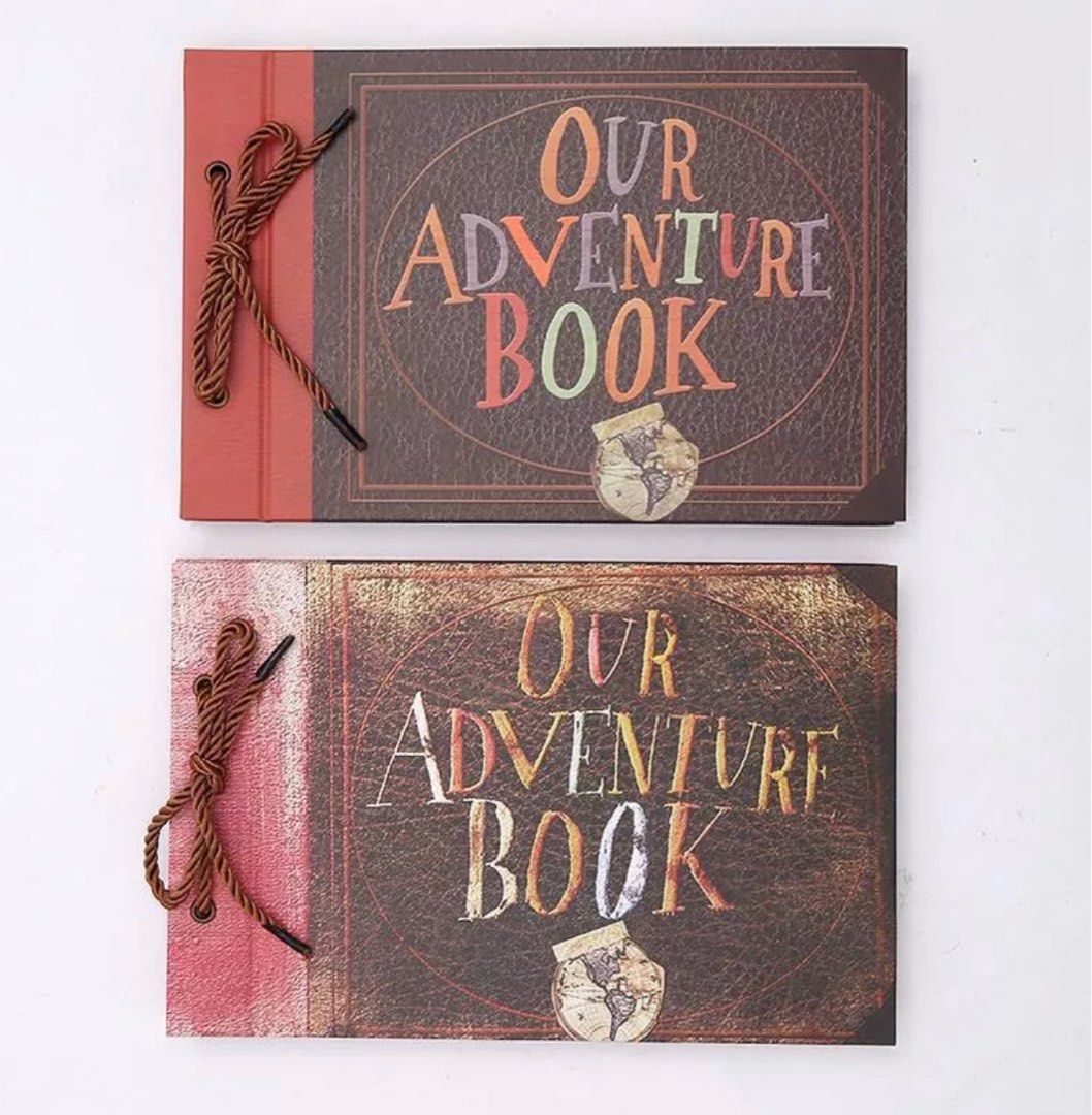 Our Adventure Book From Up Movie Scrapbook Journal, Hobbies & Toys ...