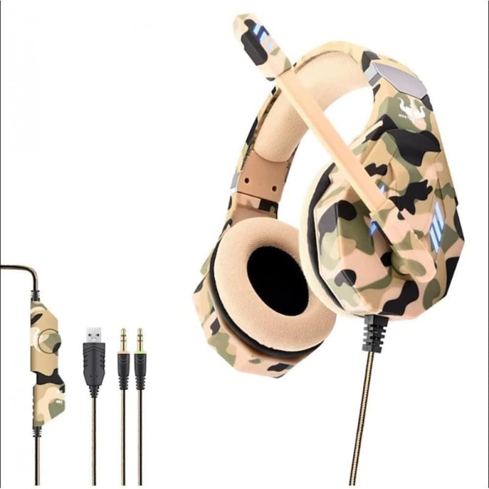 OVLENG GT94 Wired Gaming Headset E-Sports with Microphone LED Stereo ...