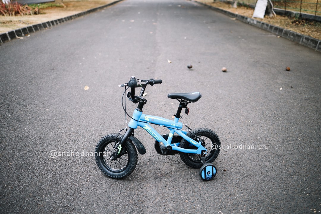 Pacific BMX 12 inch - Warna Seabass Blue, Olah Raga, Sepeda di Carousell