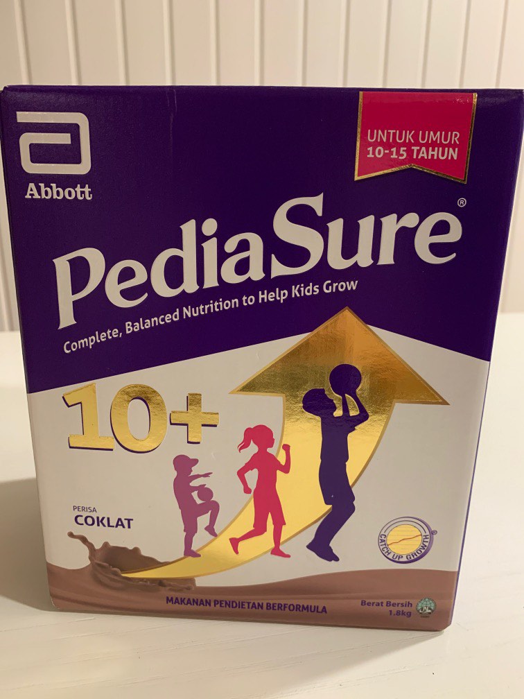 PediaSure 10+ 1.8kg Chocolate milk powder, Babies & Kids, Nursing ...