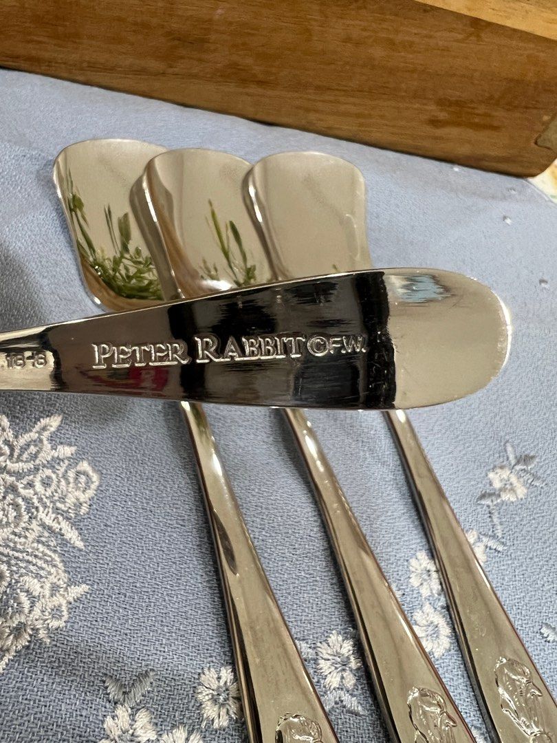 Peter Rabbit small spoon, Furniture & Home Living, Kitchenware ...