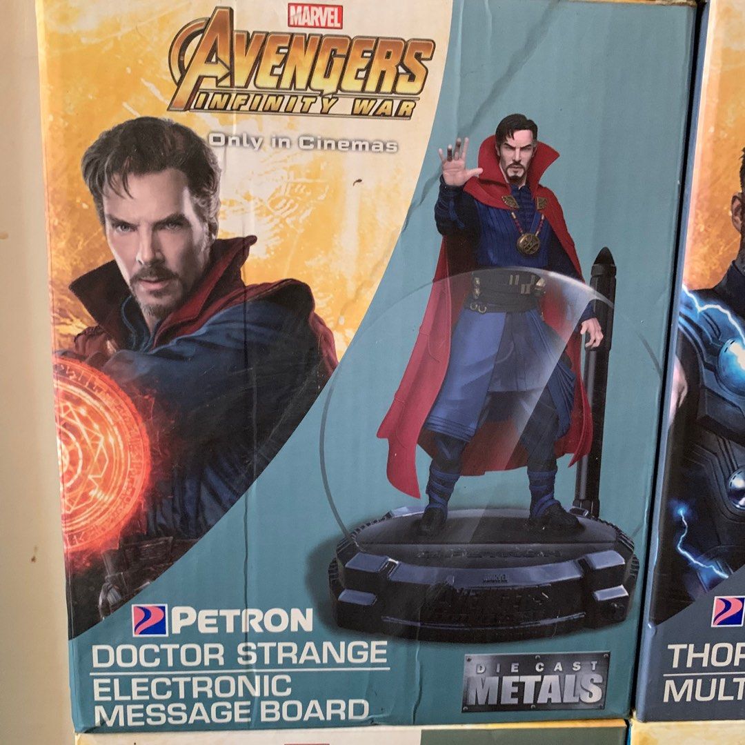 Petron Marvel Avengers Infinity War Die Cast Metal Collection Complete ...