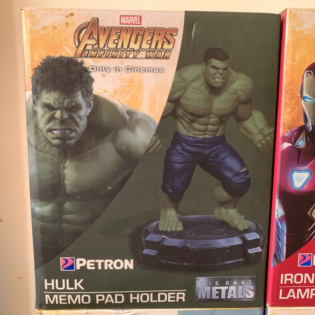 Petron Marvel Avengers Infinity War Die Cast Metal Collection Complete ...