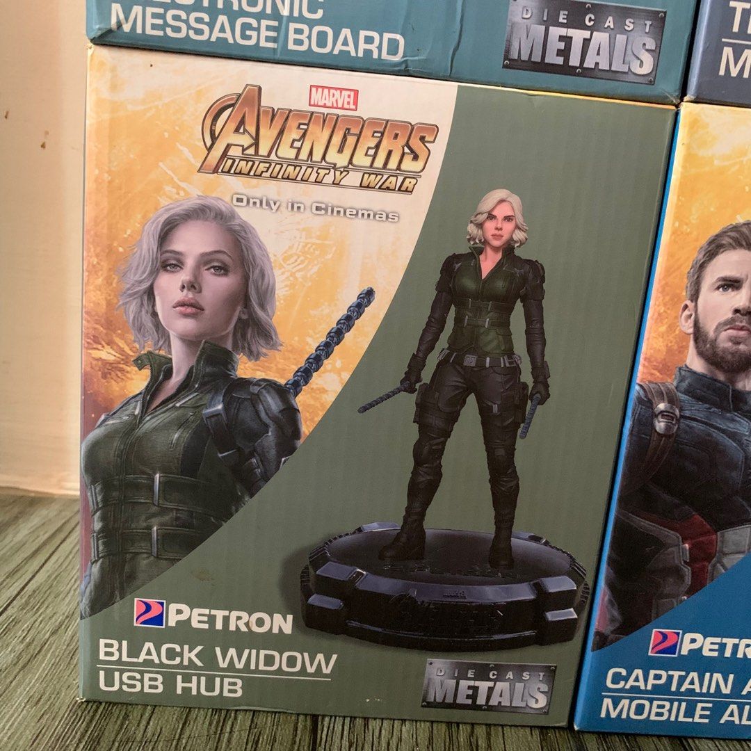 Petron Marvel Avengers Infinity War Die Cast Metal Collection Complete ...