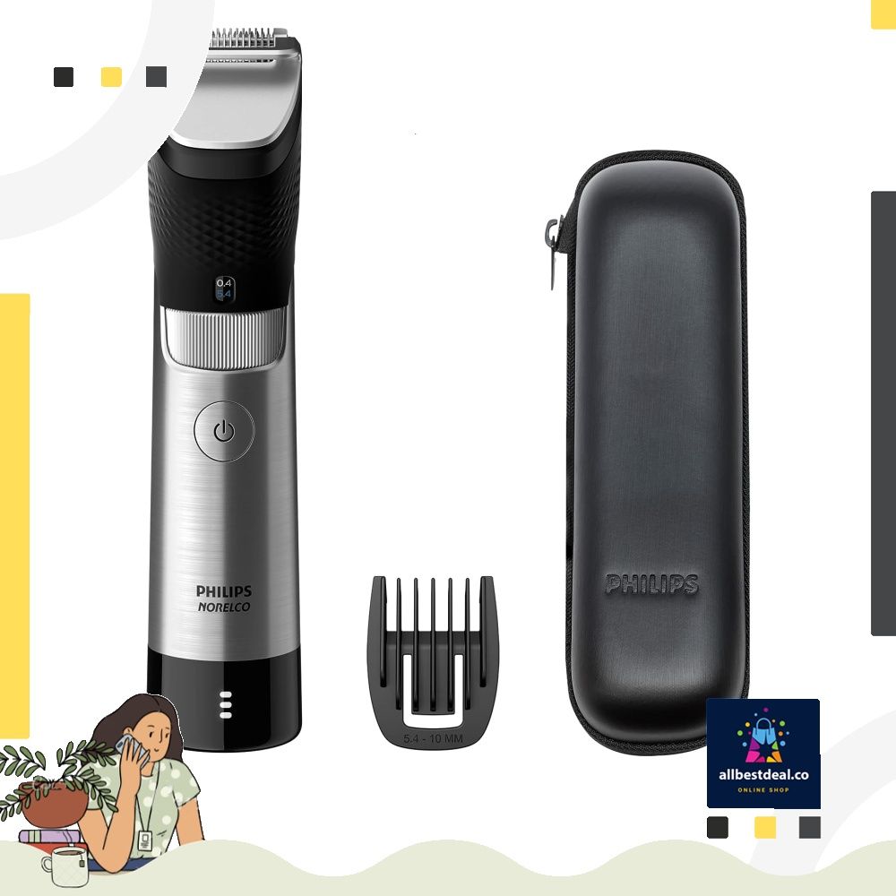 Philips Norelco Series 9000, Ultimate Precision Beard and Hair Trimmer ...