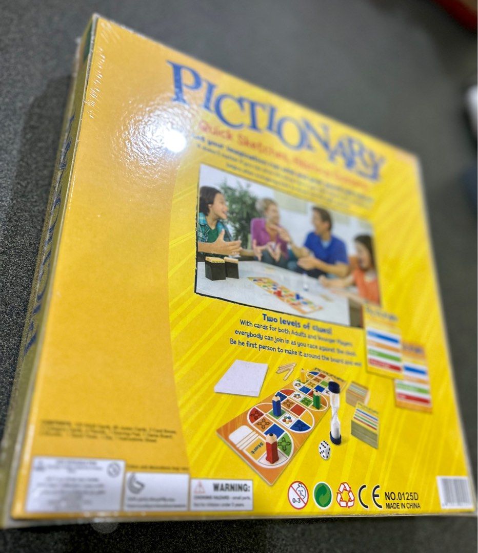 Pictionary- Family/Friends Board Game, Hobbies & Toys, Toys & Games on ...