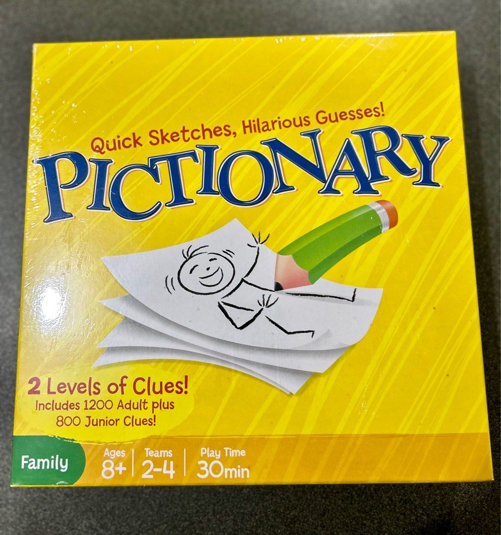 Pictionary- Family/Friends Board Game, Hobbies & Toys, Toys & Games on ...