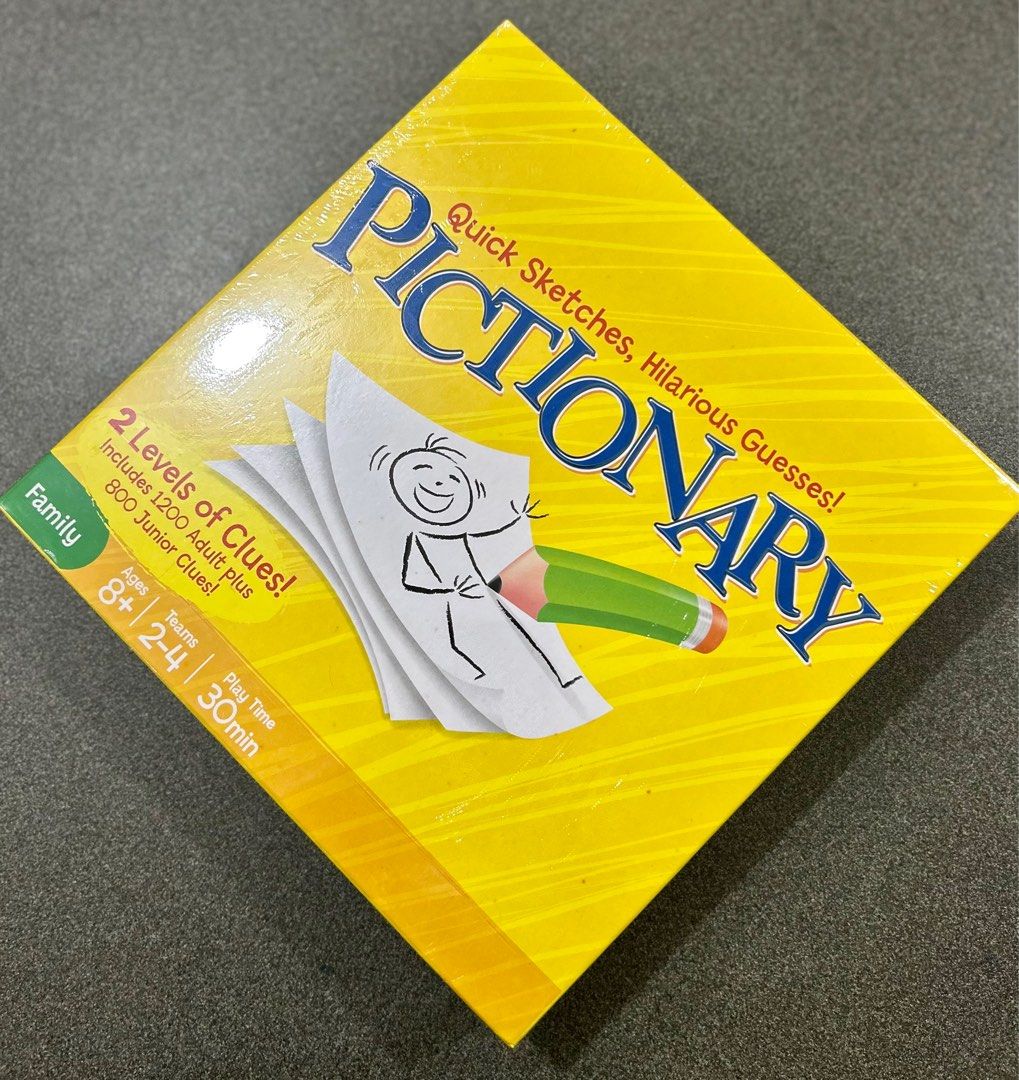 Pictionary- Family/Friends Board Game, Hobbies & Toys, Toys & Games on ...