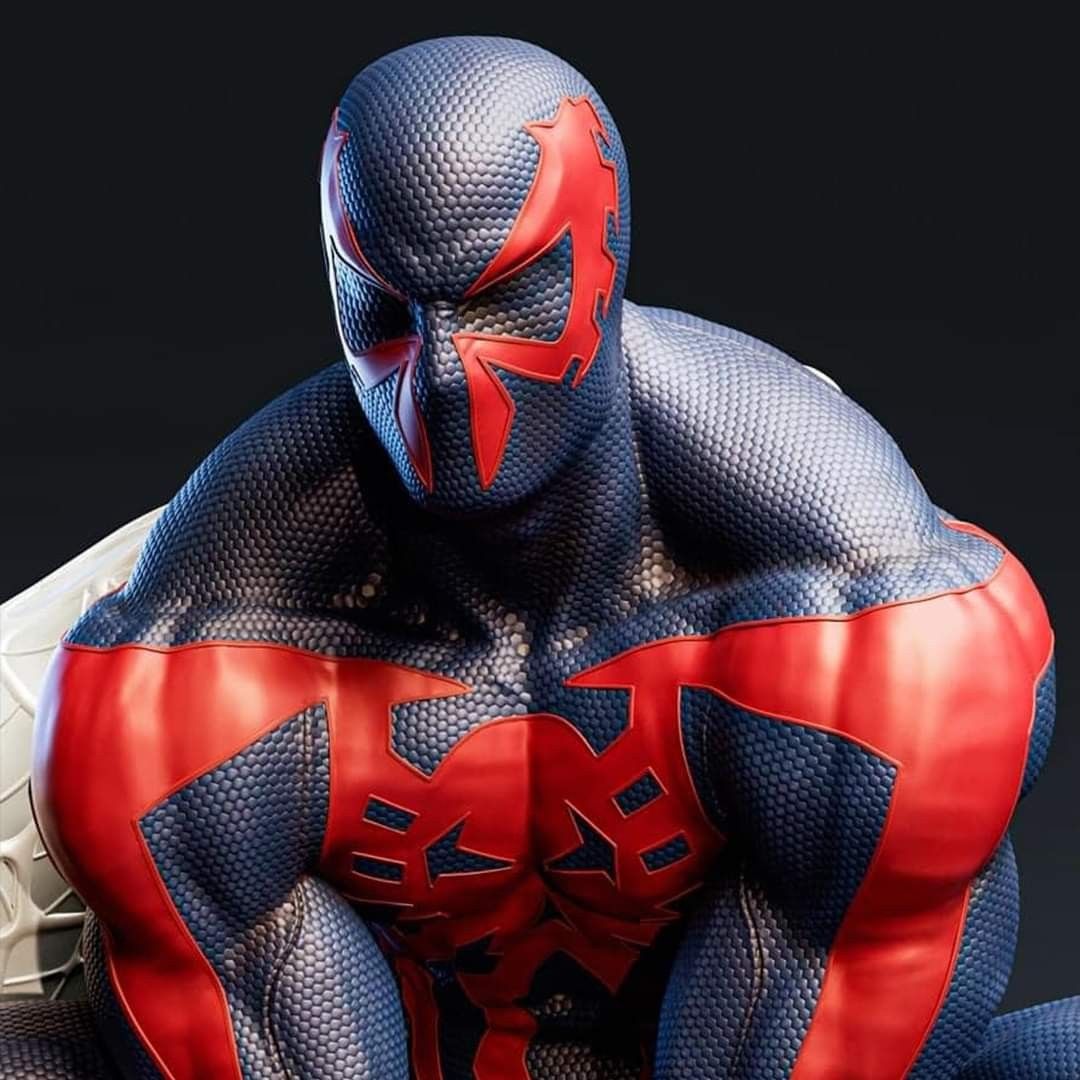 [PO] Custom Spiderman 2099 1/4 gk resin statue -marvel studio prime 1 ...
