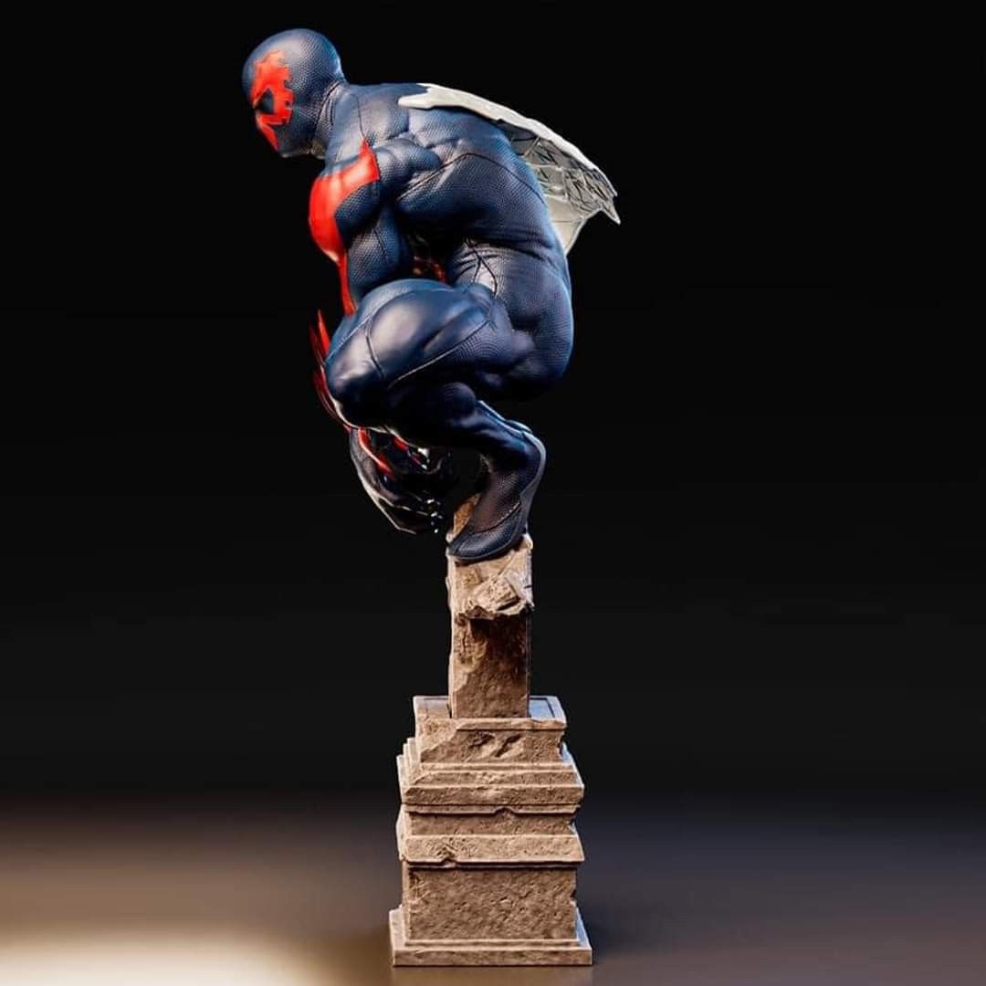 [PO] Custom Spiderman 2099 1/4 gk resin statue -marvel studio prime 1 ...