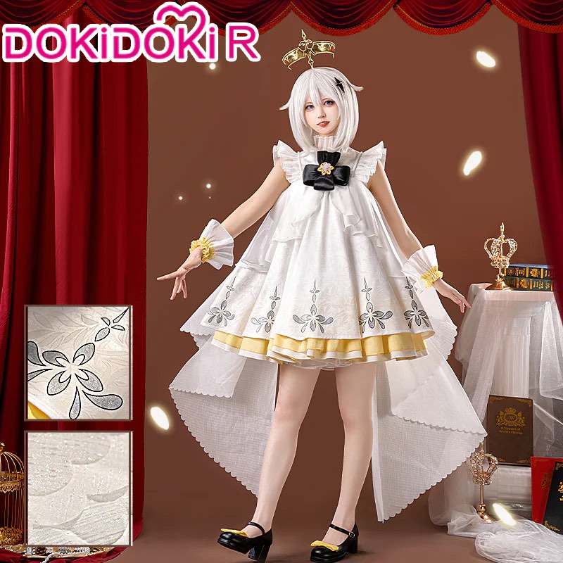 [PO] Paimon Doujin Dinner Party Dress Cosplay Genshin Impact, Hobbies ...