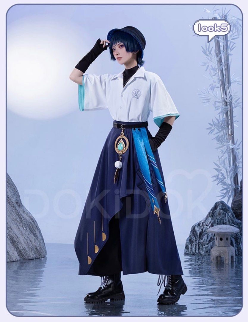 [PO] Scaramouche Doujin Tiansheng Cosplay Wanderer Genshin Impact on Carousell