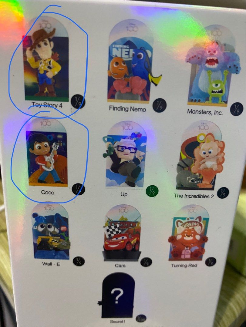 Popmart disney/pixar 100, Hobbies & Toys, Toys & Games on Carousell