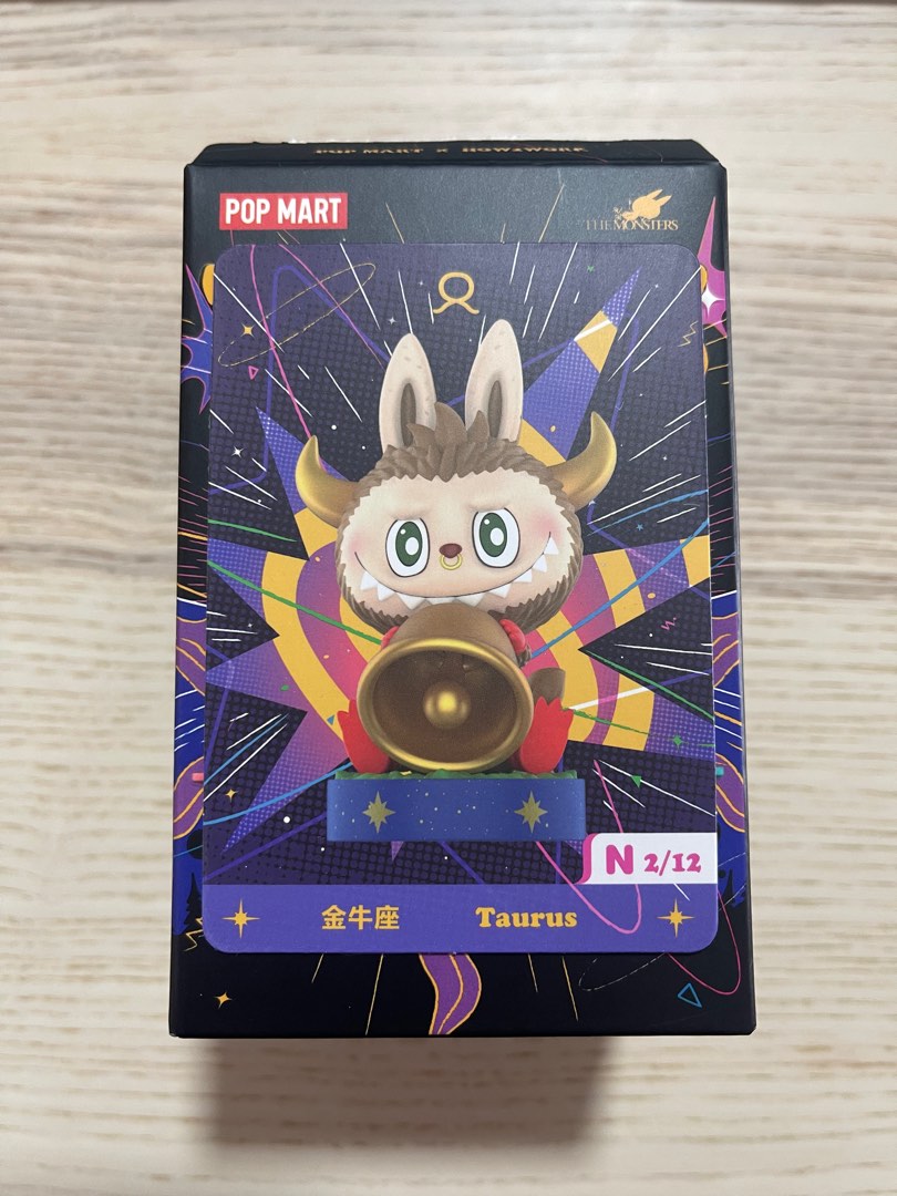 [Popmart] The Monsters Constellation Series - Taurus, Hobbies & Toys ...