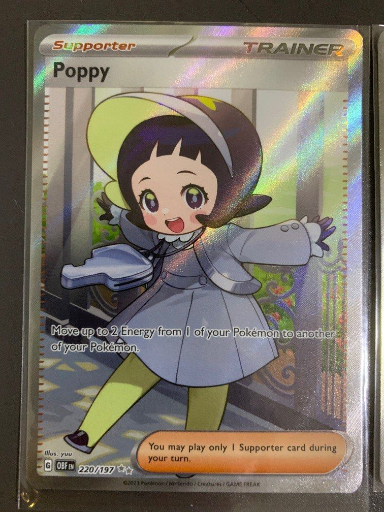 Poppy Full Art (FA) & Special Illustration Rare (SIR) | Pokemon TCG ...