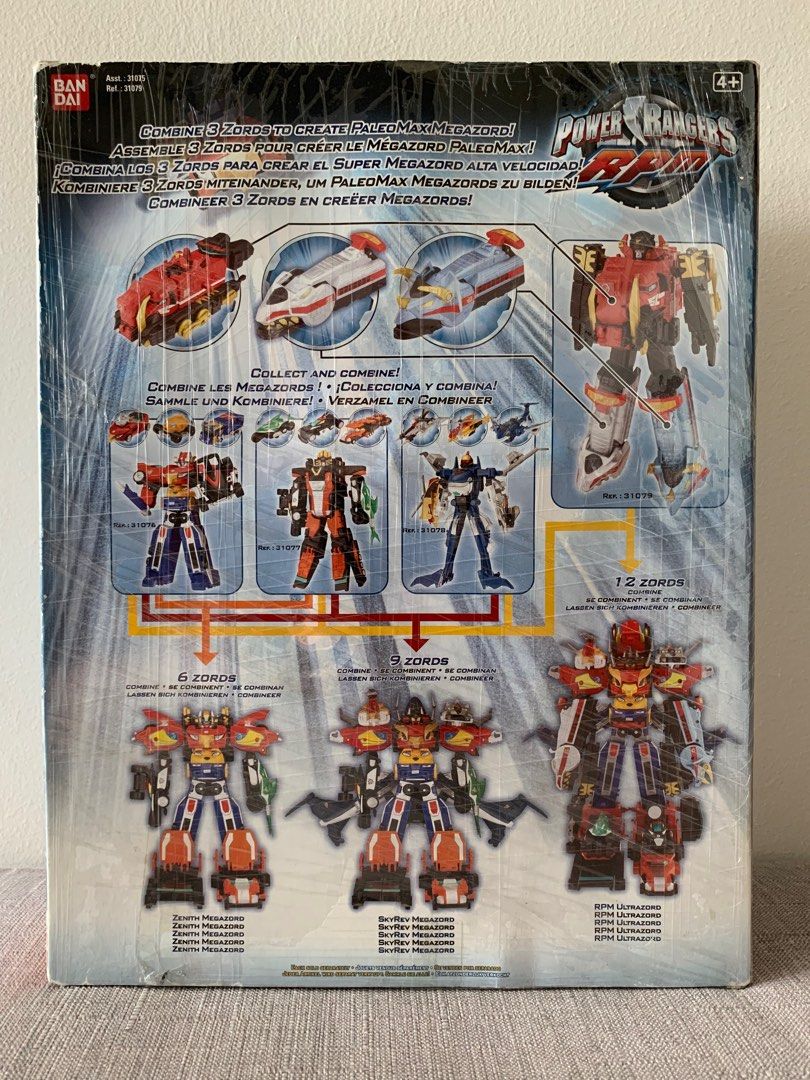 Power Ranger RPM Megazord, Hobbies & Toys, Memorabilia & Collectibles ...