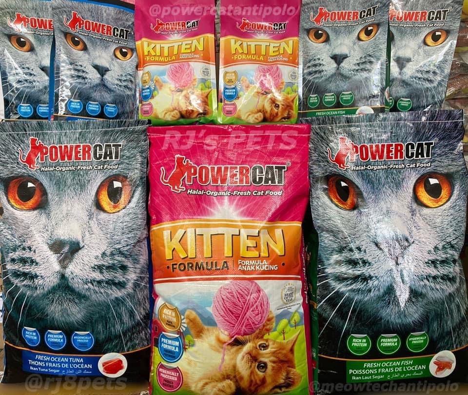 Powercat cat food dry food Aozi Meowtech litter sand box cat dog crate carrier cage fence play ...