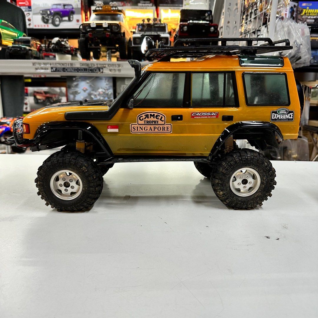 [PRE OWNED] CROSSRC FR4 CAMEL TROPHY SCALE & TRAIL CRAWLER RTR, Hobbies ...