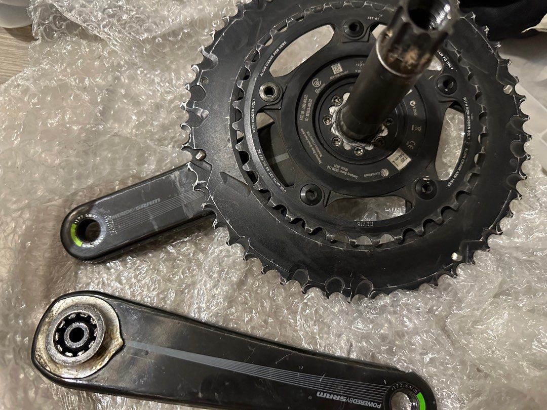 Quarq GXP crankset 172.5 52/36, Sports Equipment, Bicycles & Parts ...